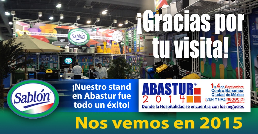 ¡Concluye Abastur con gran éxito, muchas gracias por visitarnos!