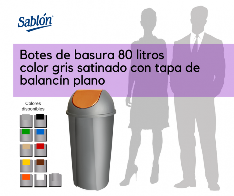 Botes de basura grandes