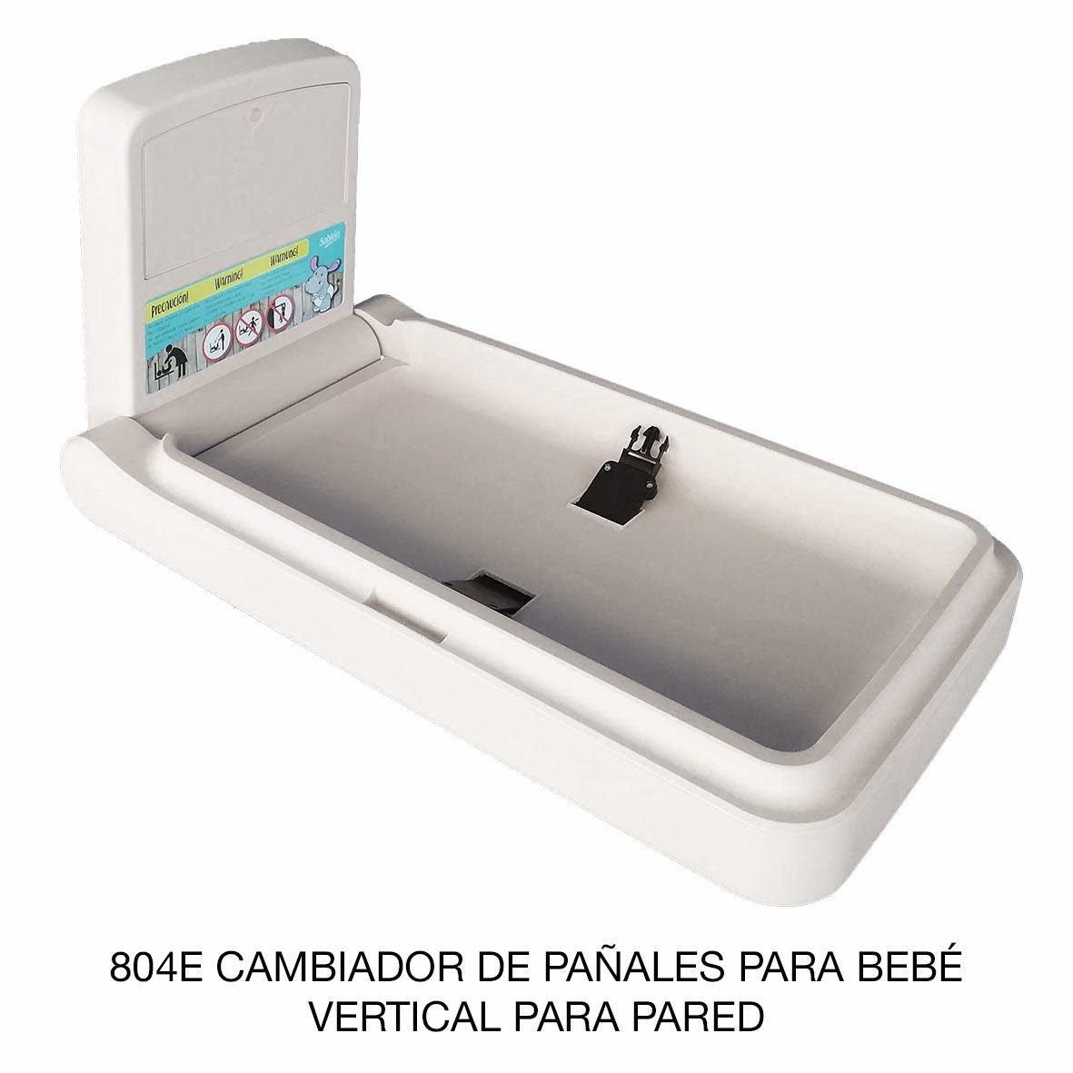 Cambiador de pañales vertical modelo 804E de Sablón - Sablón
